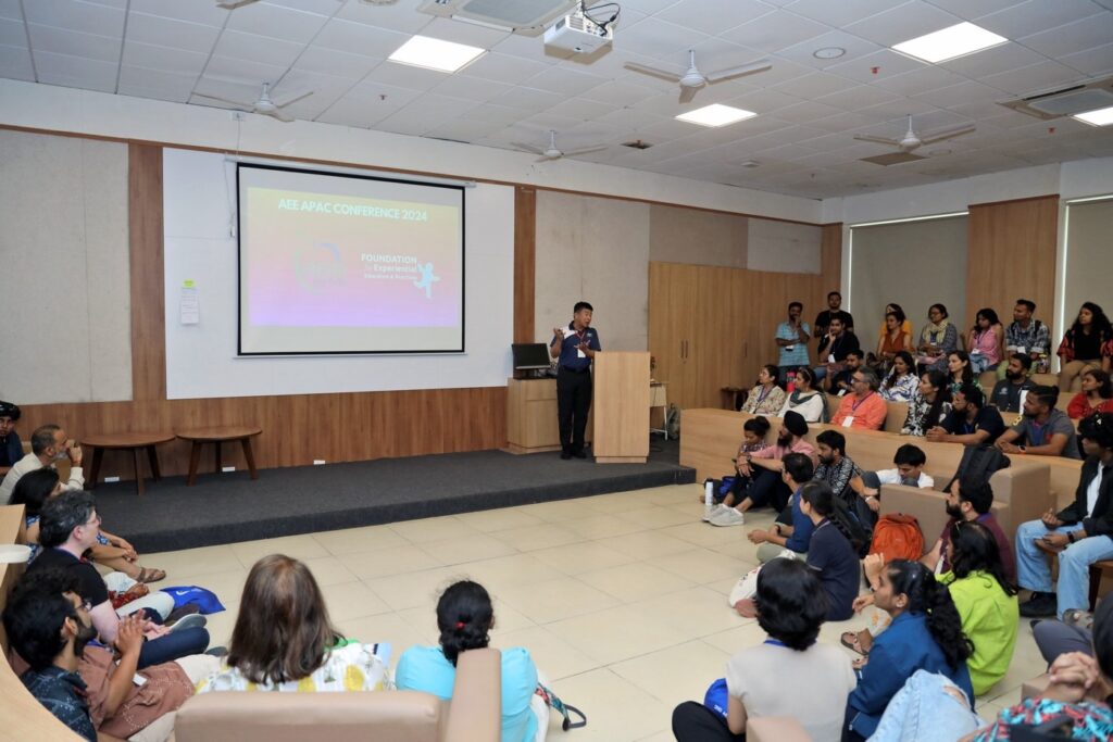 遠赴印度爭取在台舉辦2025美國體驗教育亞太區研討會（2025 AEE-APRC Association Experiential ...